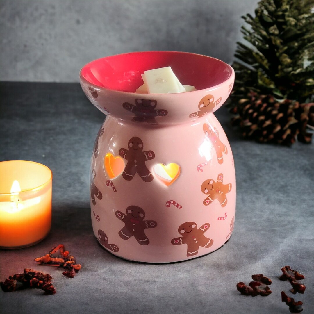 Gingerbread Man Tea Light Wax Melter Warmer - Etsy