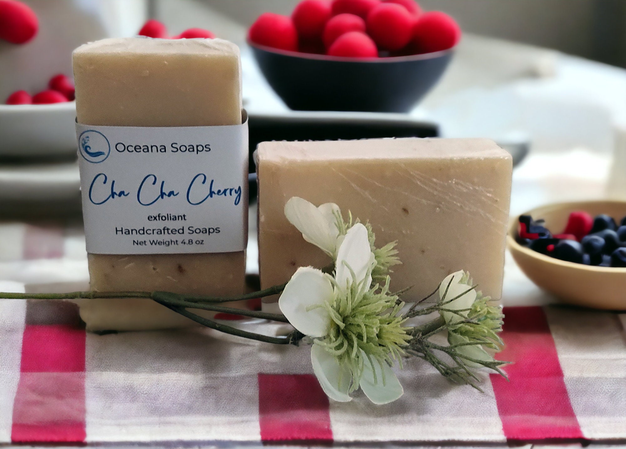 Cha Cha Cherry Hand Crafted Soap With Shea Butter Vegetable - Etsy Canada