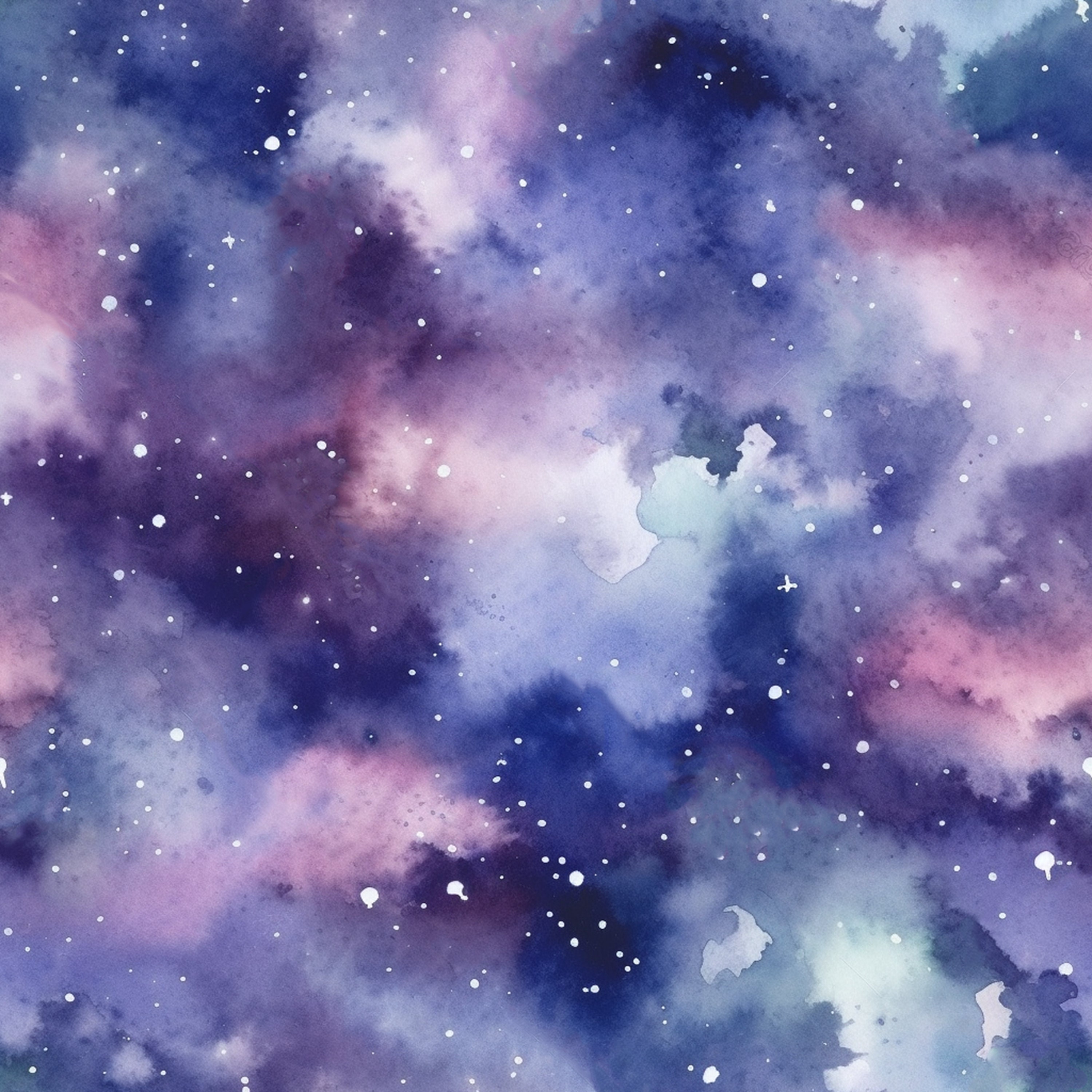 Seamless Galaxy Digital Paper, Space Pattern, Cosmic Background Planner ...