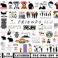Friends Svg - Etsy