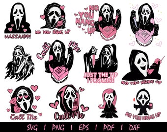 Horror Scream Seamless Pattern File - Etsy