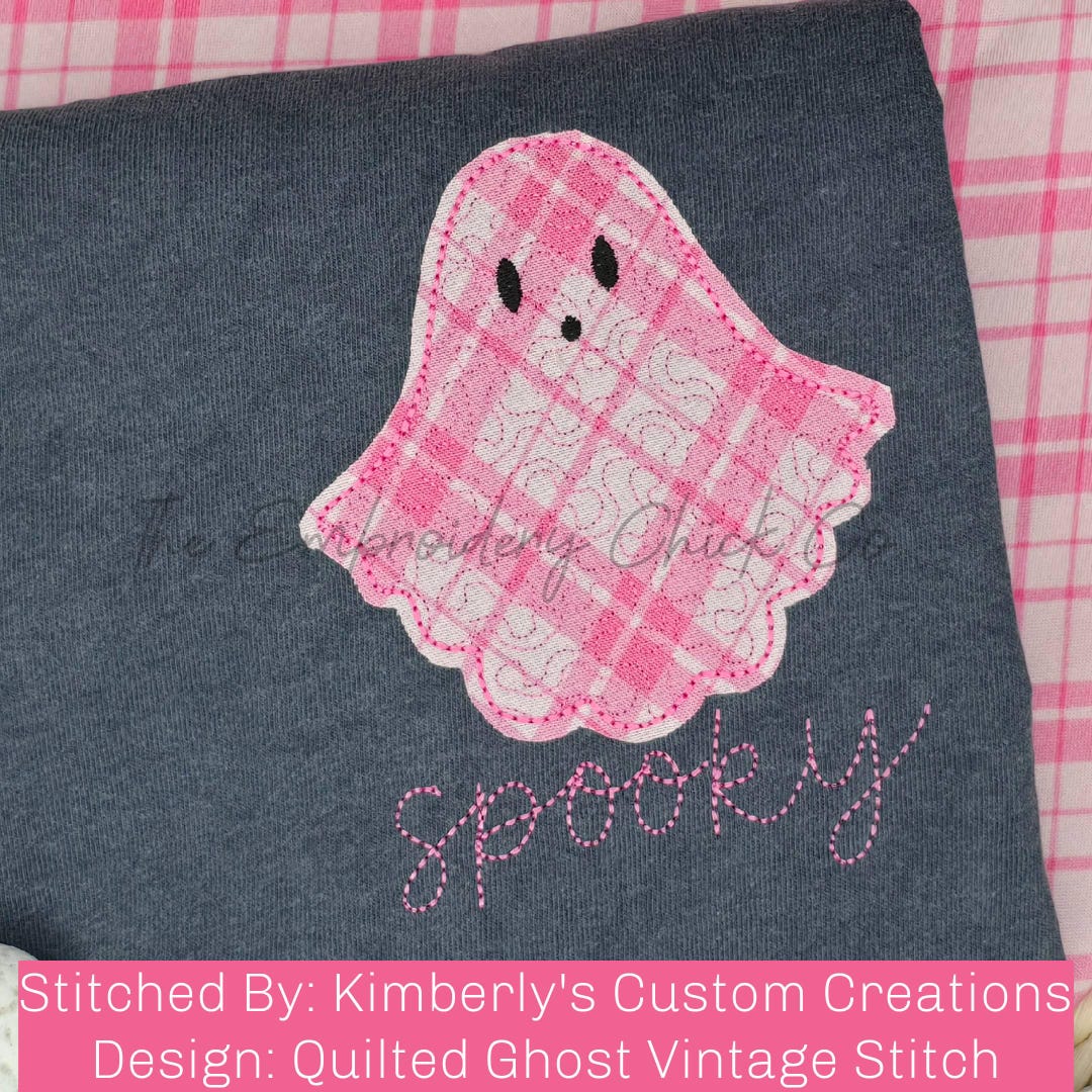 Virginia Vintage Bean Stitch Script Embroidery Floss Font: BX Machine ...