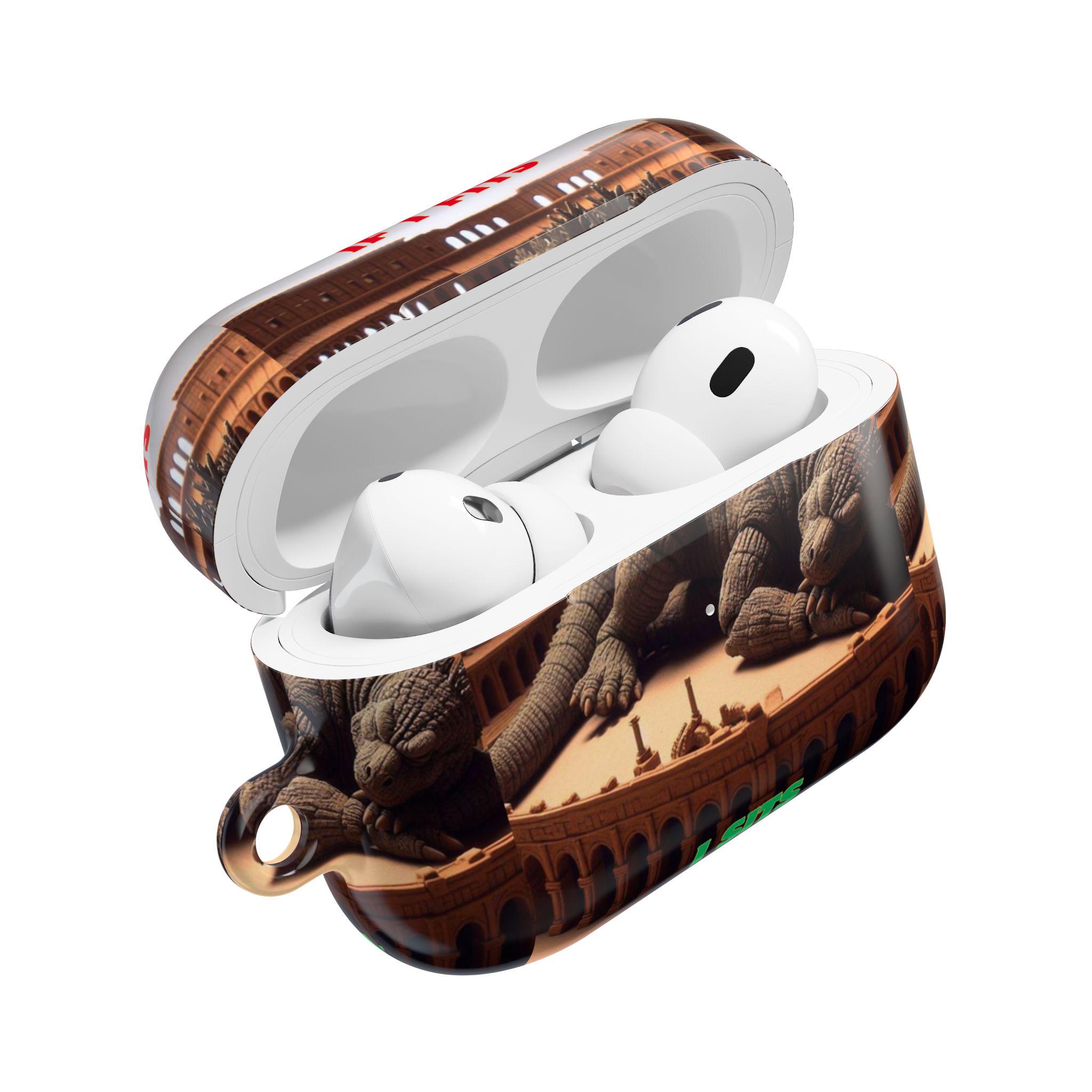 AirPod Case, Godzilla Sleeping in the Colosseum Design, If I Fits I ...