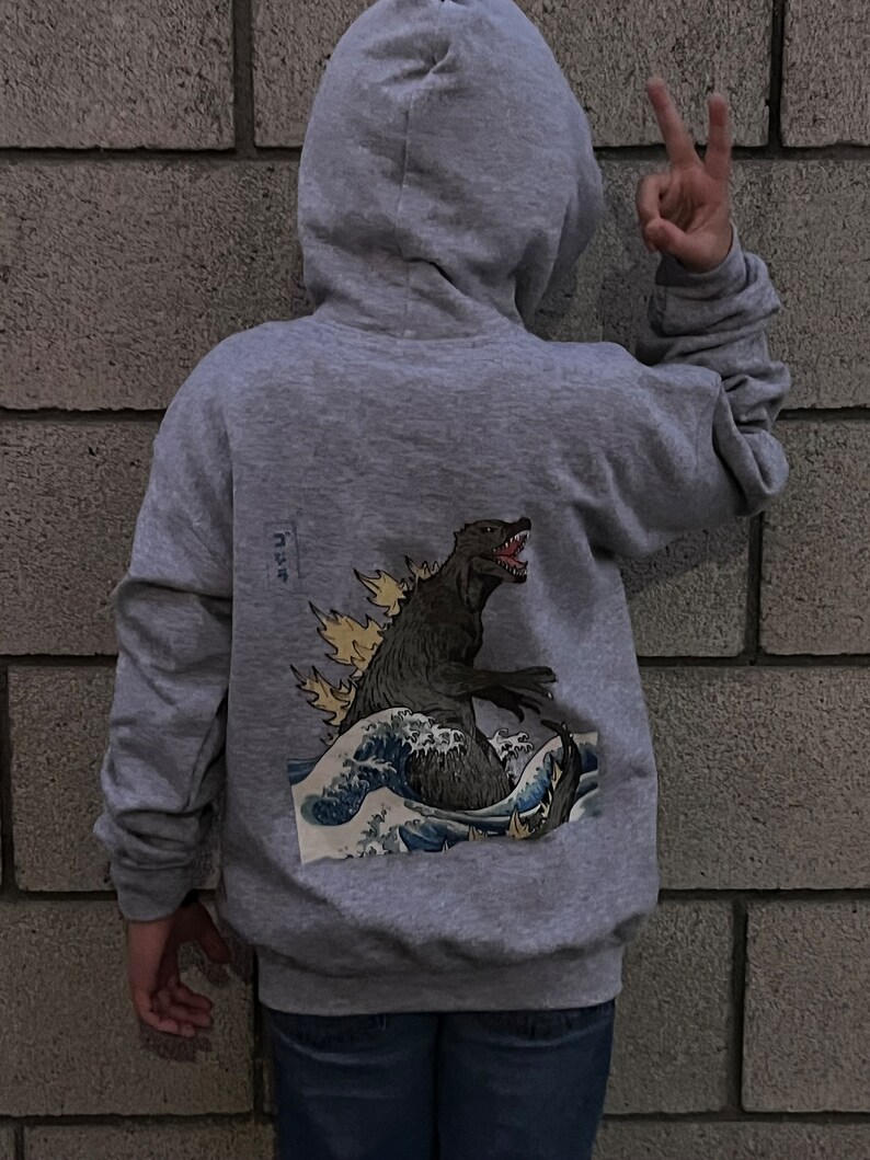 Youth Godzilla Minus One Sweater, Godzilla King of Monsters Sweatshirt ...