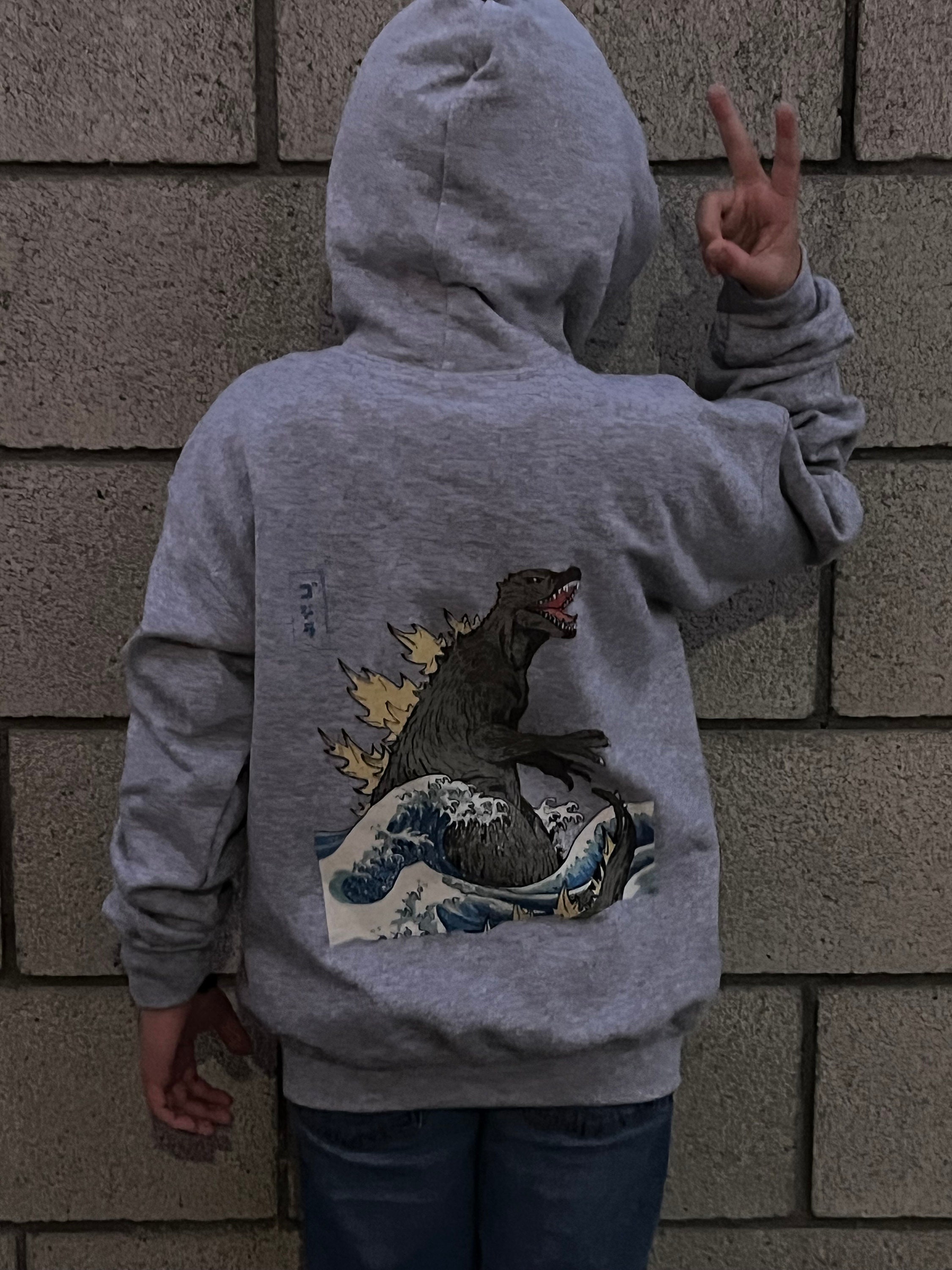 Youth Godzilla Minus One Sweater, Godzilla King of Monsters Sweatshirt ...