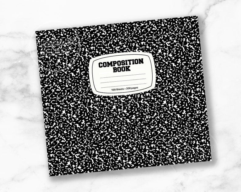 Teacher Sublimation Tumbler Wrap Design, Composition Tumbler Design ...