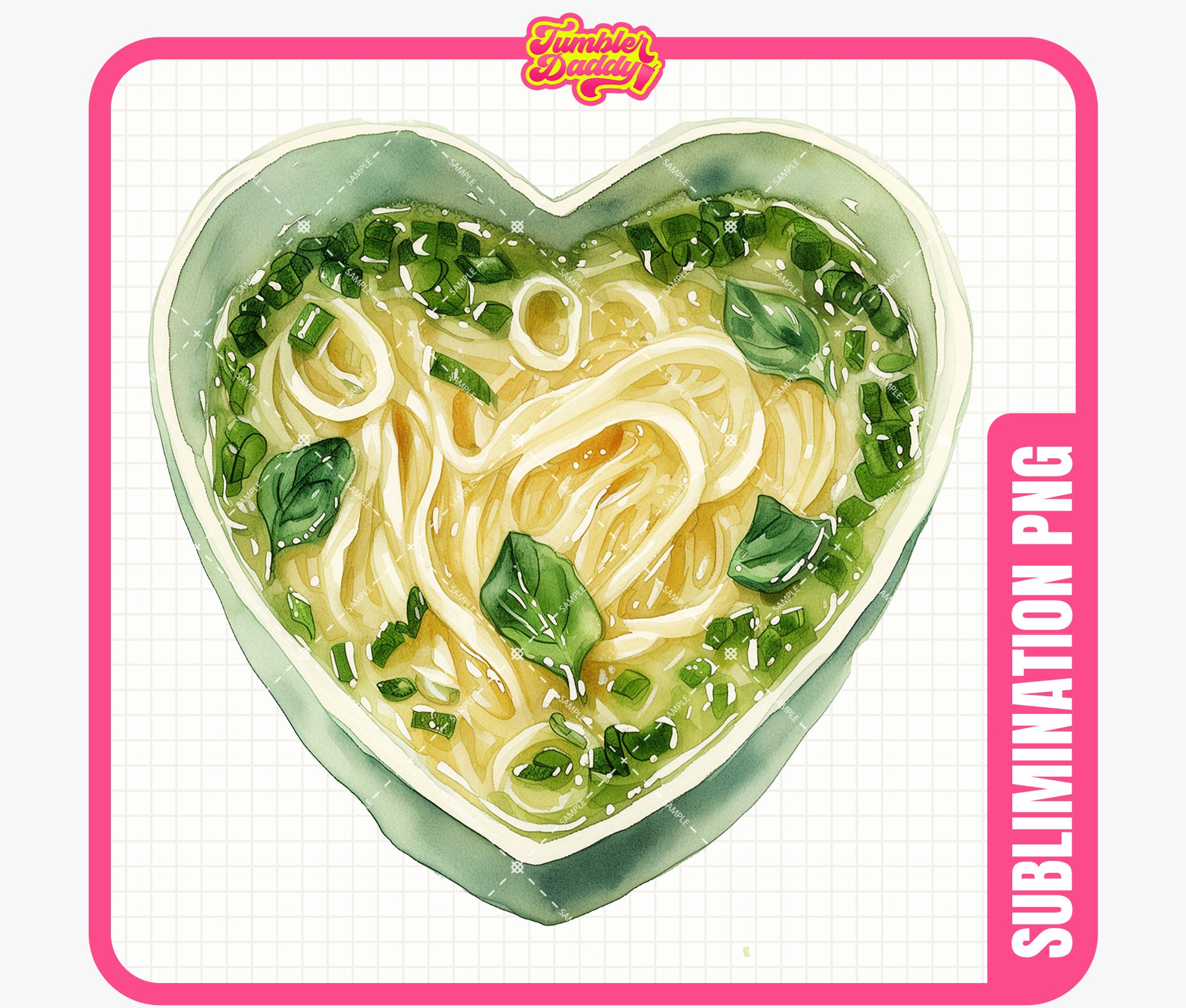 Pho Heart Clipart, Vietnamese Pho Valentines Clip Art, Valentine ...