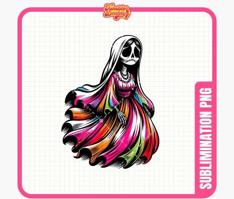 La Llorona PNG, Ghost La Llorona Clipart, Spooky PNG, Halloween PNG ...