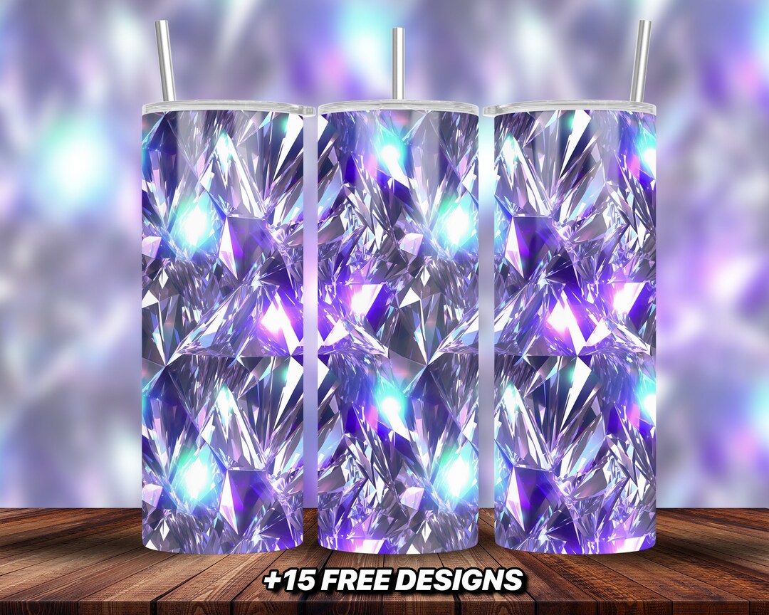 Diamond Tumbler Wrap Png Designs Diamond Seamless Sublimation Design ...