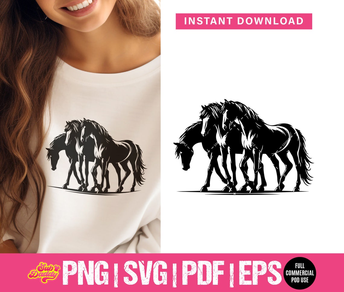 Horses SVG, Horse Svg, Farm Animals SVG, Farm Life Svg, Horse ...