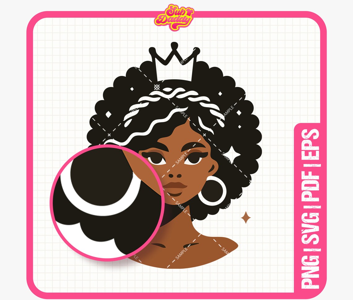 Black Woman SVG, Black Girl Magic SVG, Queen, Boss Lady Svg, Black ...