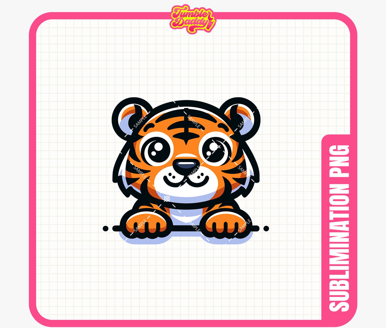 Tiger Face PNG |tiger PNG Design | Tiger Clipart | Baby Tiger | Instant ...