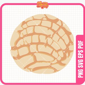 Concha Png, Cafecito Y Chisme SVG, Concha SVG, Mexican Sweet Bread SVG ...