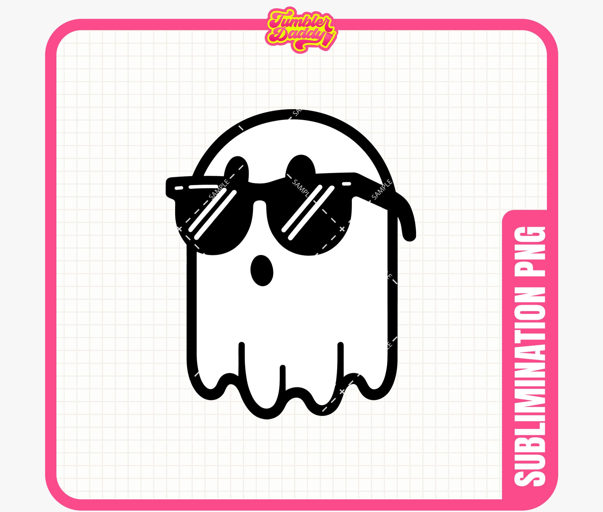 Cool Ghost PNG, Funny Clipart, Cute Ghost, Ghost Shirt PNG, Ghost With ...