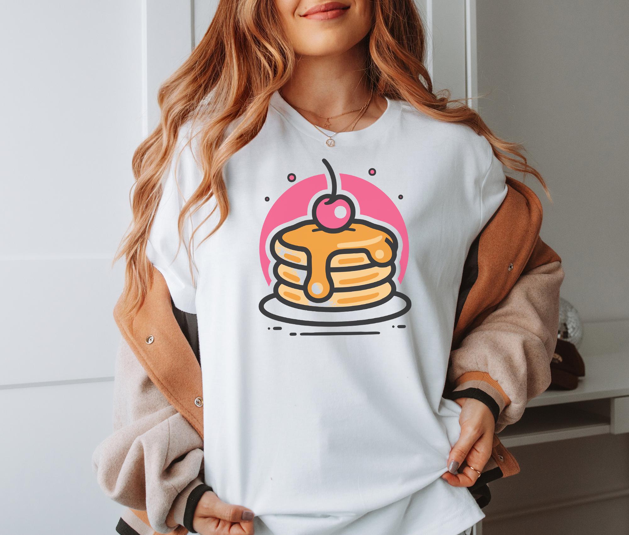 Pancake SVG, Pancake PNG, Pancake Stack Clipart, Breakfast Food ...