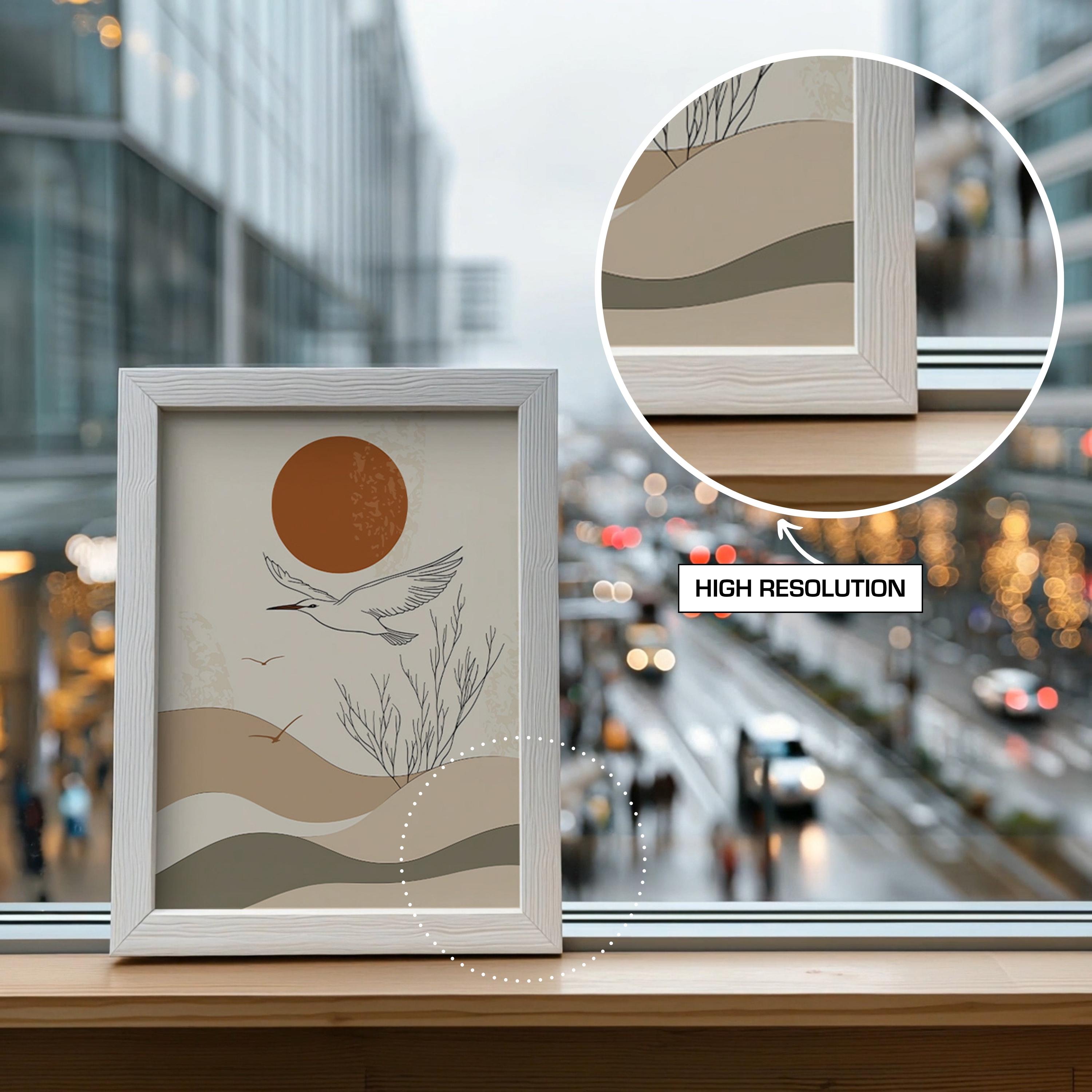Animated Wall Art Mockup: Vertical Frame Video (PSD) - Etsy