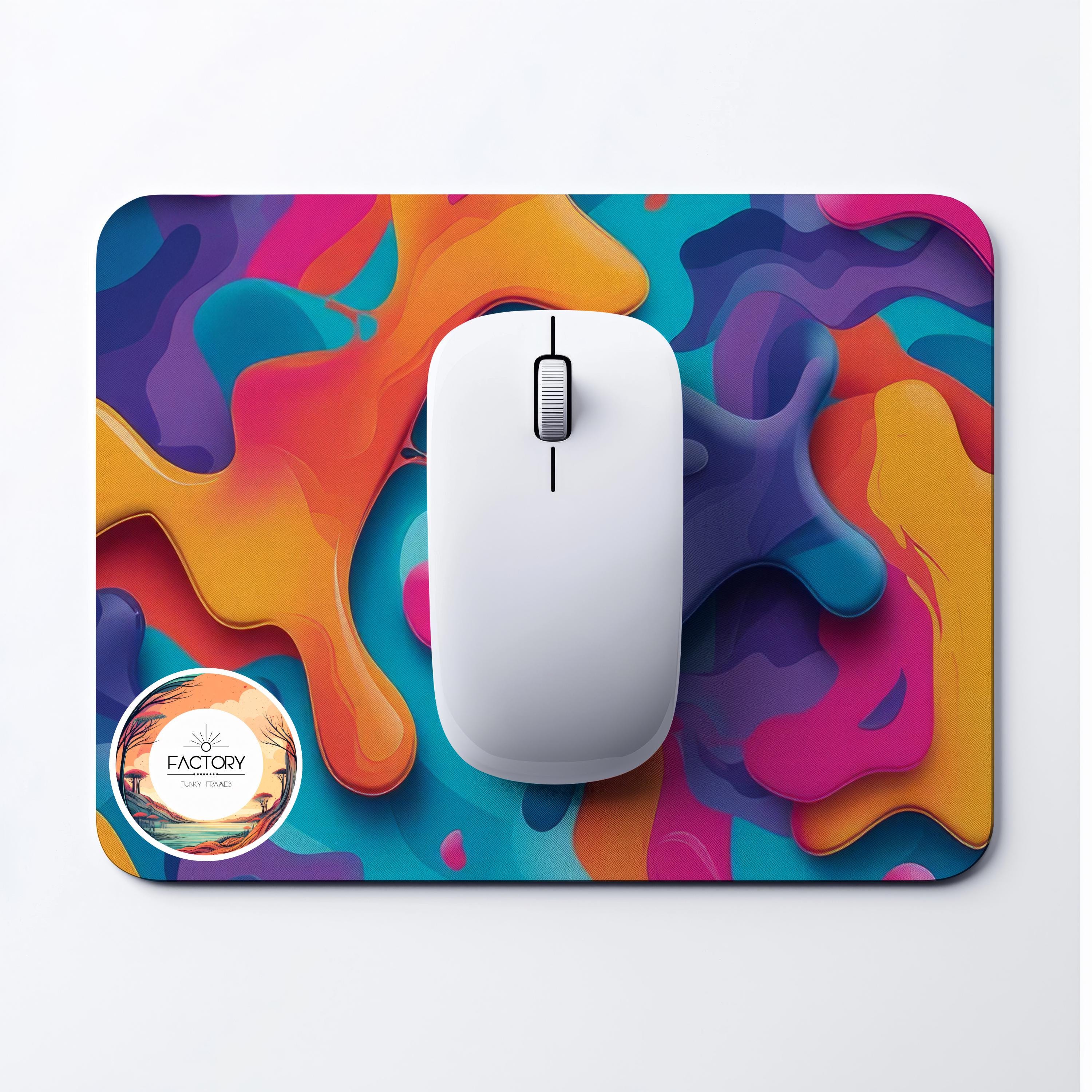 Canva Desk Mat Mockup: Drag & Drop Mousepad Template (digital Download ...