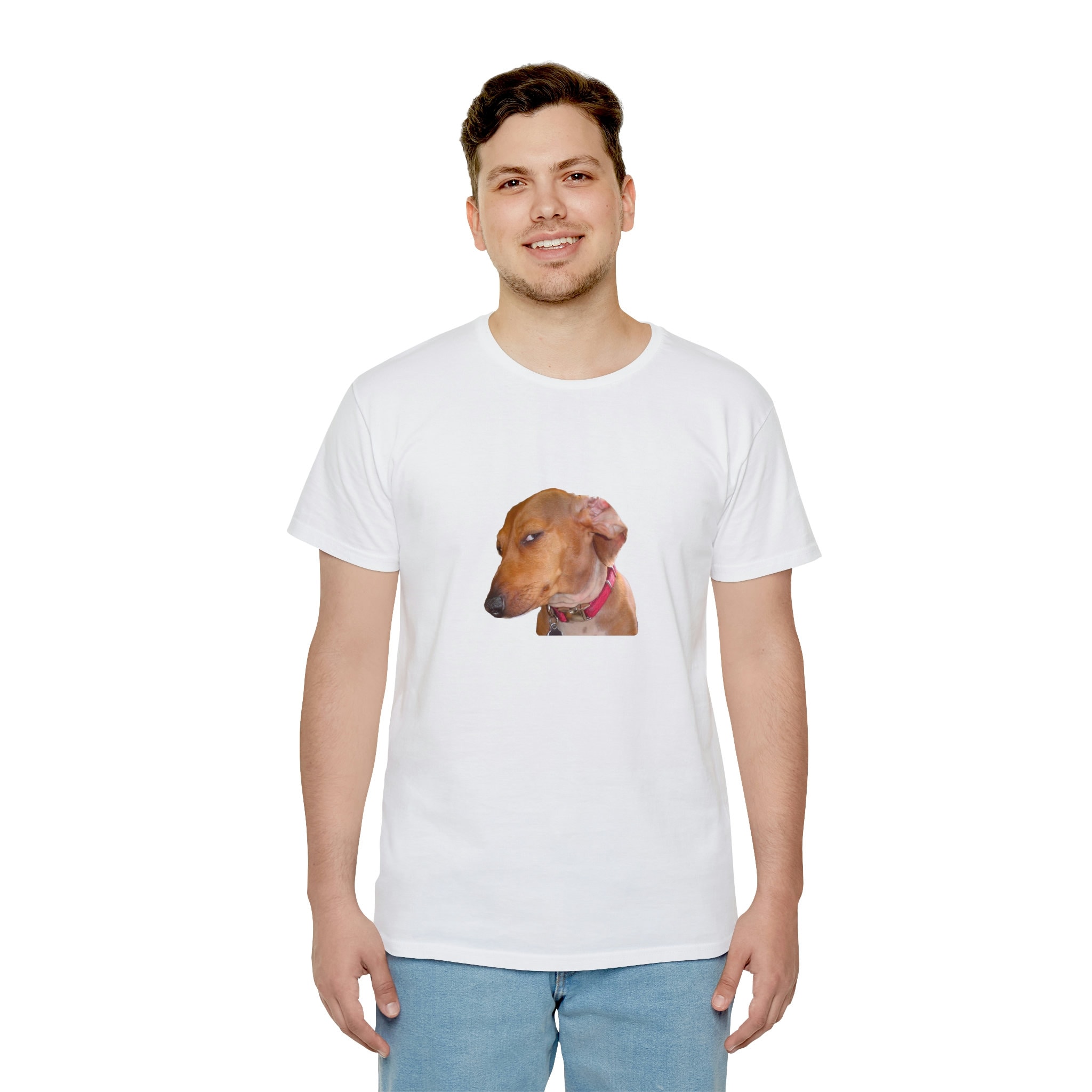 Get Your Side Eye on With Our Dachshund Tee! - Side Eye Dog Meme ...