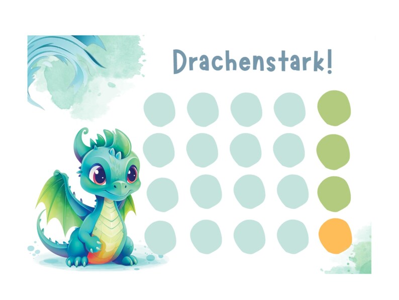 Reward Chart for Kids, PDF Printable. Motivation, Encouragement, Reward ...