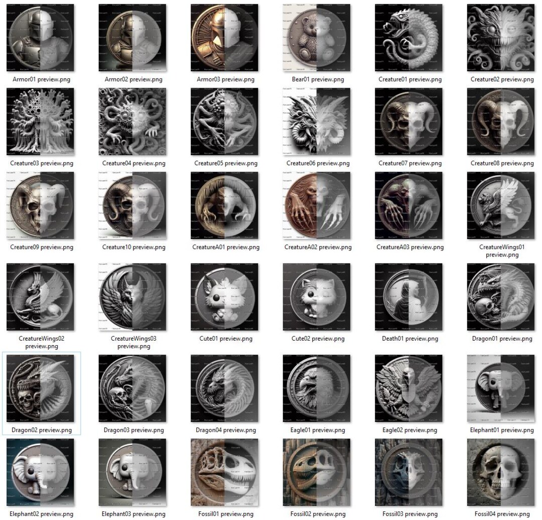 Depthmap Pack 02 (77 Files) - Etsy