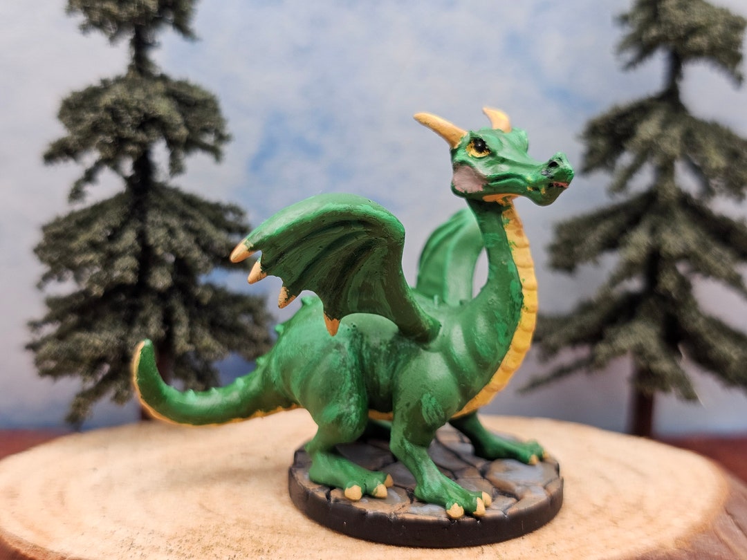 My Pet Baby Dragon Hand Painted DND Tabletop Gaming - Etsy