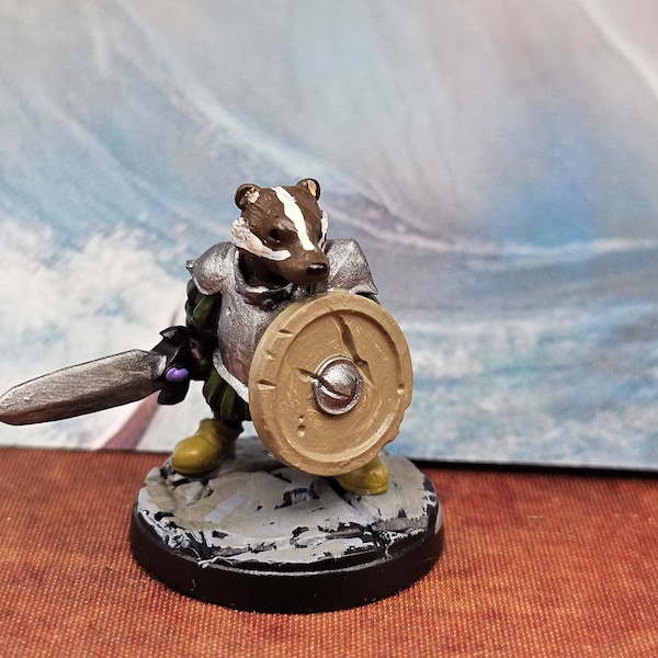 Dnd Badgerfolk - Etsy