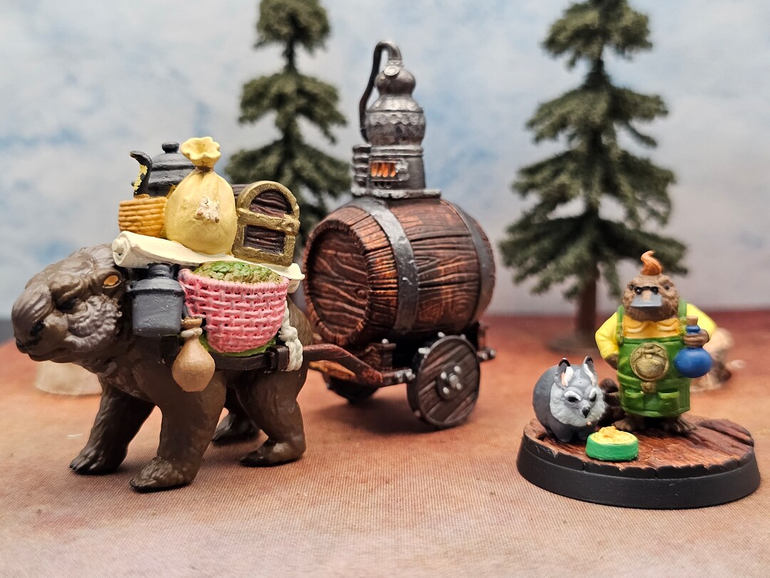 Glima Boondaburra Chemist Platypus Hand Painted Guardians Mystic ...