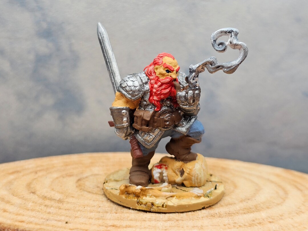 Garaldir Dwarven Conquer Hand Painted LOTR RPG Tabletop Gaming Fantasy ...