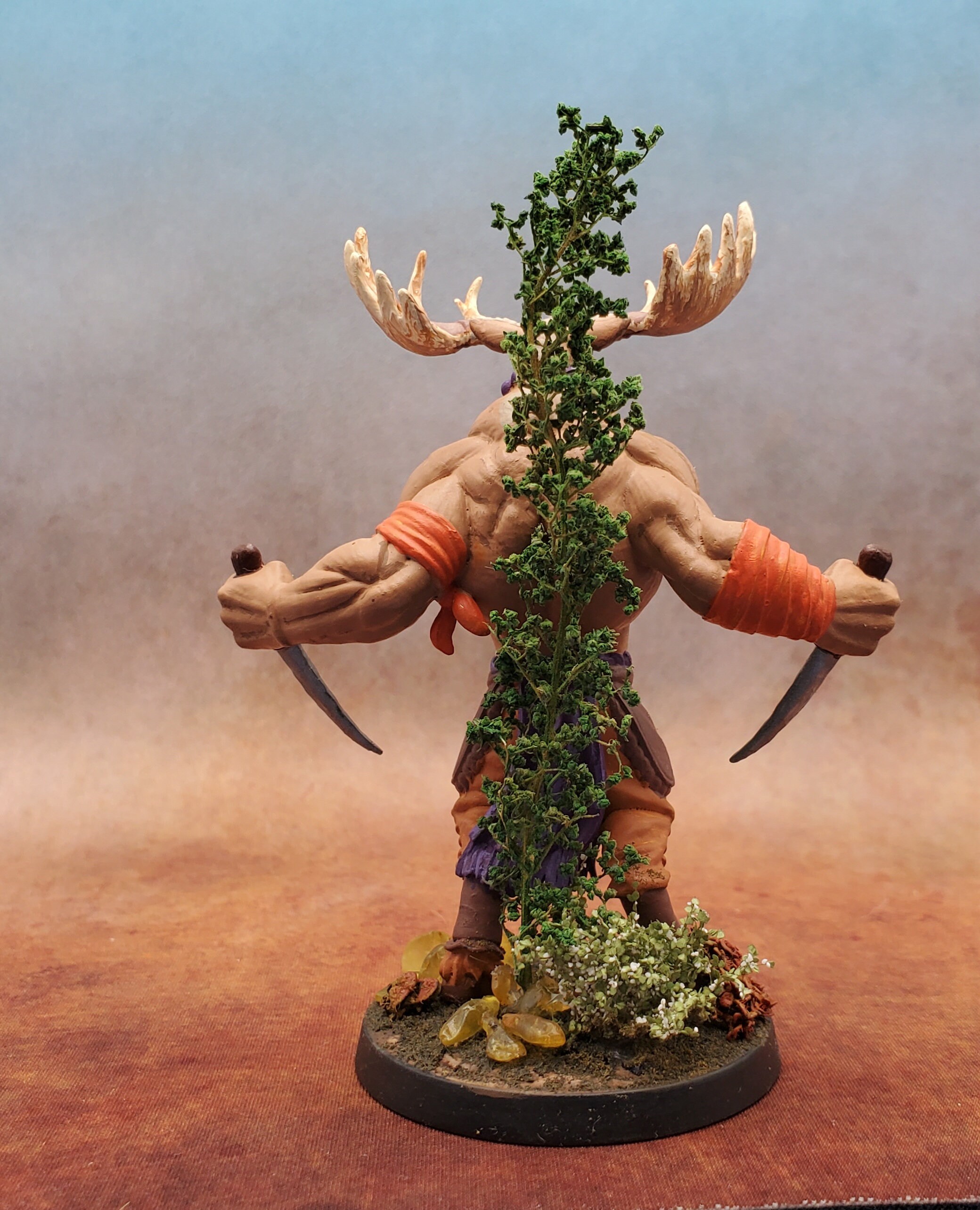 Moose Minotaur Finished Hand Painted Mighty Labyrinth Fantasy - Etsy