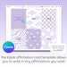 Purple Affirmation Cards Canva Template, Craftcore Affirmation Cards ...