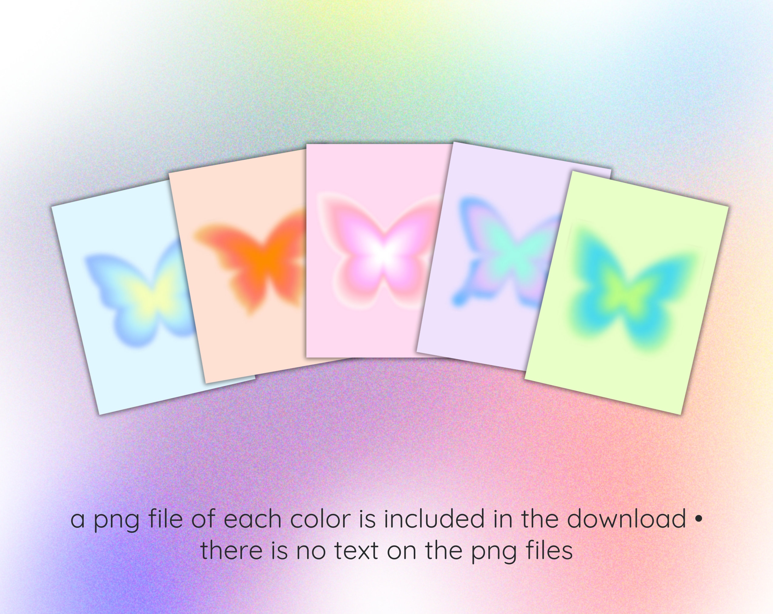 Positive Affirmation Cards Canva Template, Y2K Butterfly Affirmation ...