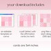 Pink Affirmation Cards Canva Template, Craftcore Affirmation Cards ...