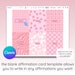 Pink Affirmation Cards Canva Template, Craftcore Affirmation Cards ...