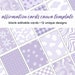 Purple Affirmation Cards Canva Template, Craftcore Affirmation Cards ...