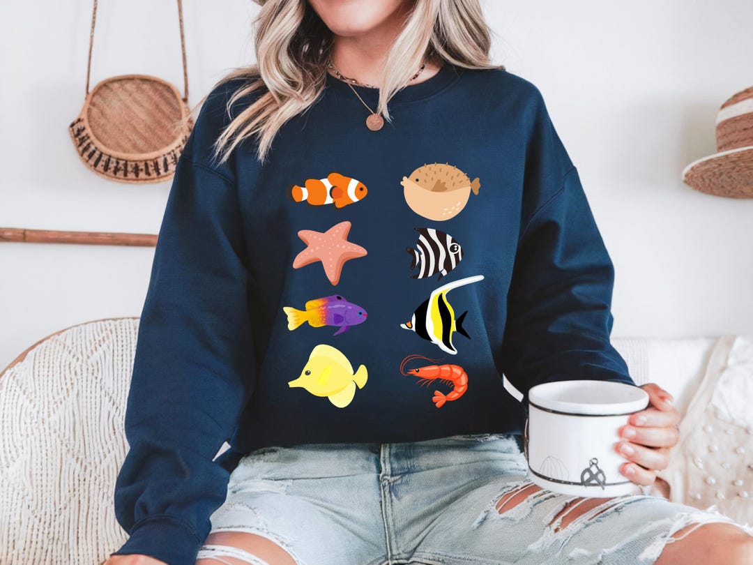 Finding Nemo Aquarium Fish Unisex Heavy Blend™ Crewneck Sweatshirt - Etsy
