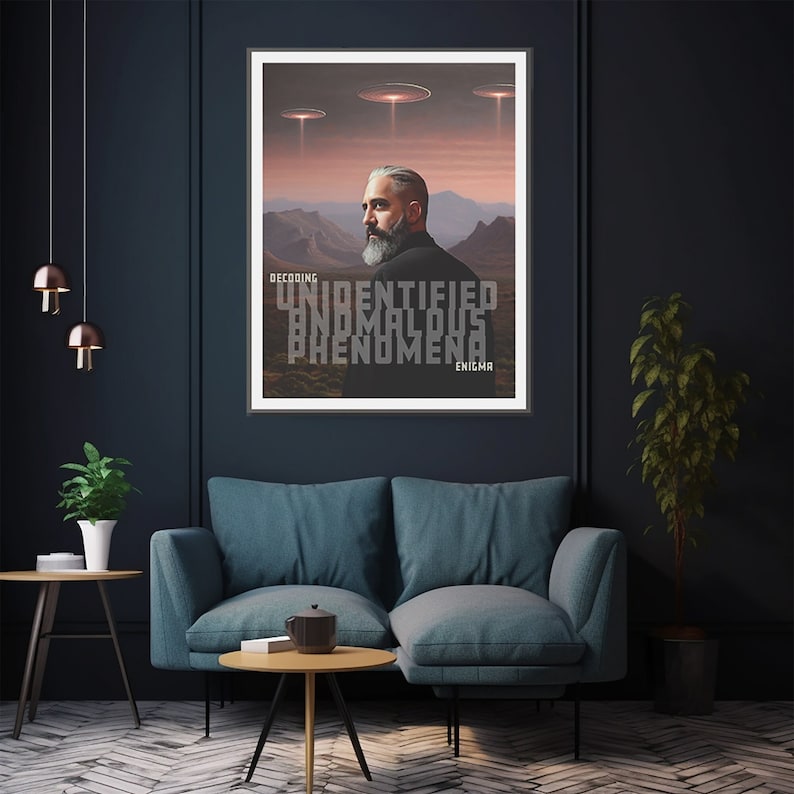 LIMITED EDITION - UAP Jeremy Corbell Disclosure Art Poster - This Art ...