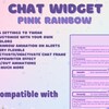Cyberpunk Inspired Twitch Widget, Stream Chat Overlay, Streamelements ...