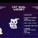 Cat Goal Widget for Twitch: Animated, for Followers/subscribers/bits ...