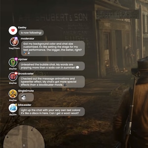Twitch Chat With Avatars, Alerts and Pronouns - Glass Style Chat Box ...