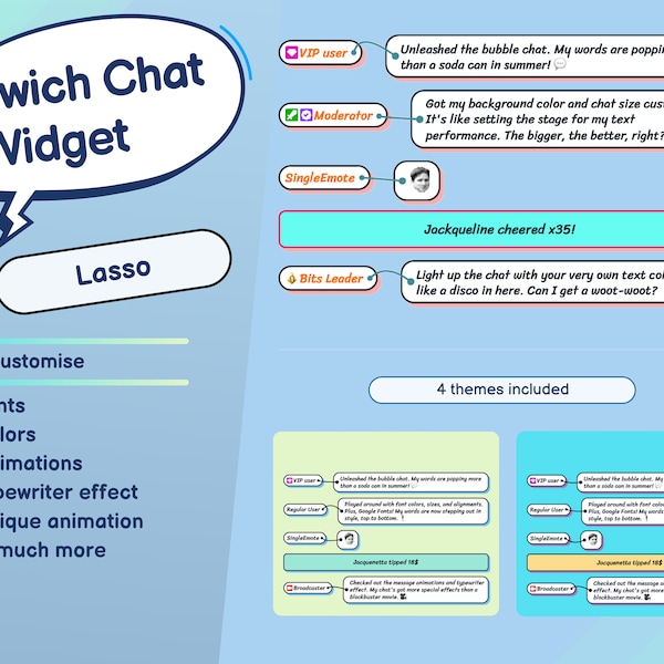 Twitch Chat Css - Etsy
