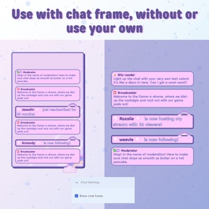 Custom Twitch Chat Widget: Multicolor Rainbow Overlay, Typewriter ...