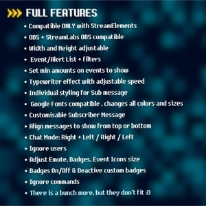 Twitch Pixel Chat AVATARS, Event List, Animated Badges, Emotes ...