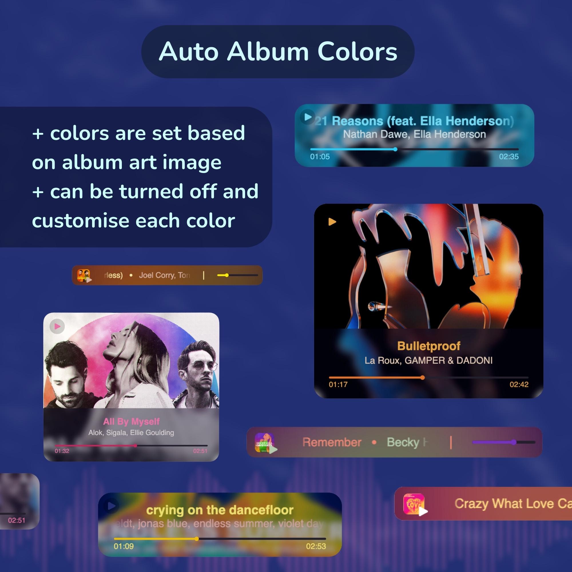 Spotify Music Widget for Streamers, 3 in 1, Currently Playing Song ...