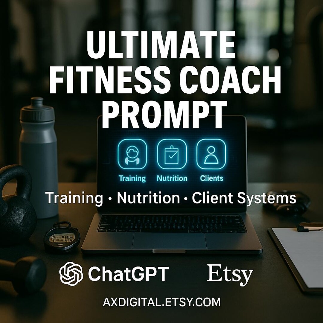 Ultimate Fitness Coach Prompt | Digital Download for Training ...