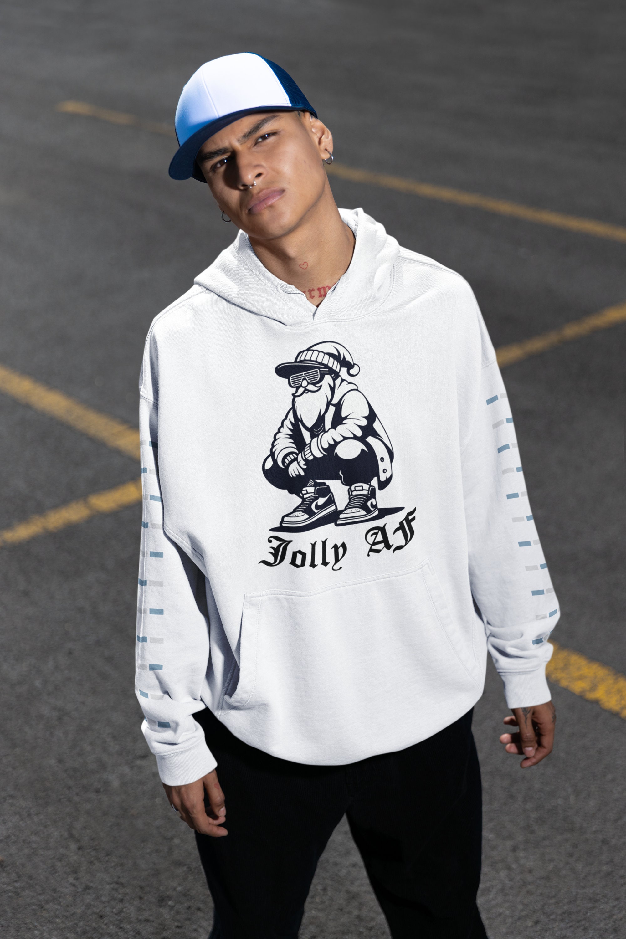 Hip Hop Rap Santa Digital File Bundle Festive Street Style Santa Svg ...