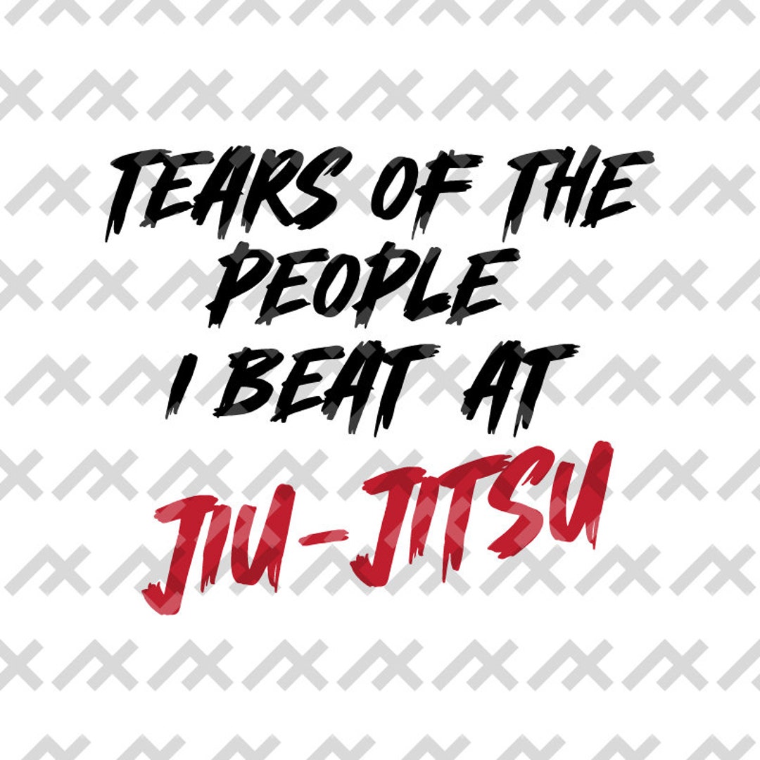 Jiu-jitsu Mat Dominance Slogan - Bold Martial Arts Quote Design ...