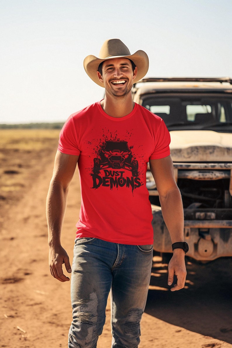 DUST DEMONS Off-road Logo - Bold Black and White Mud Effect Digital ...