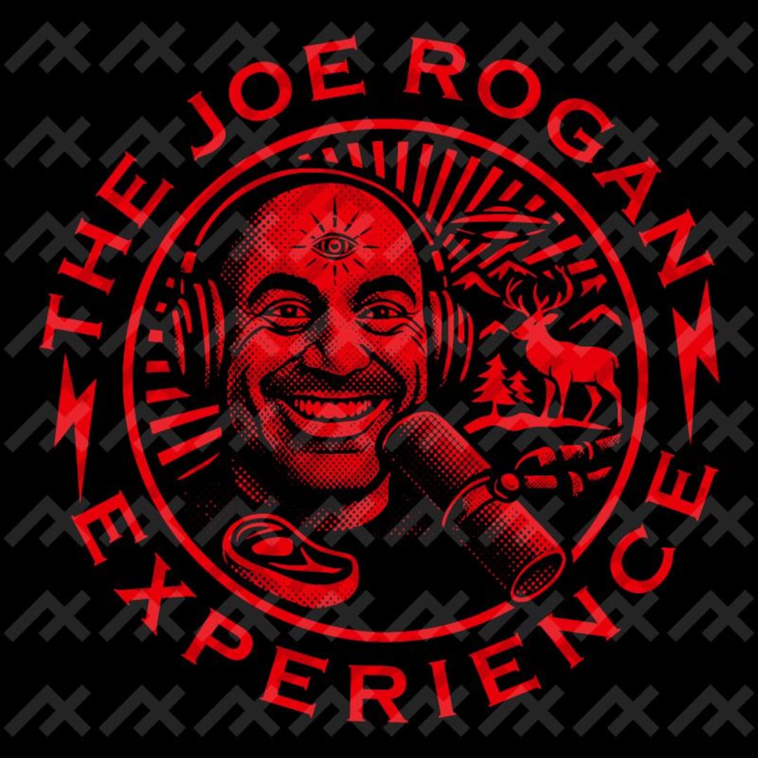 Joe Rogan Experience Inspired Sticker | Red Vector Podcast Art | UFO ...