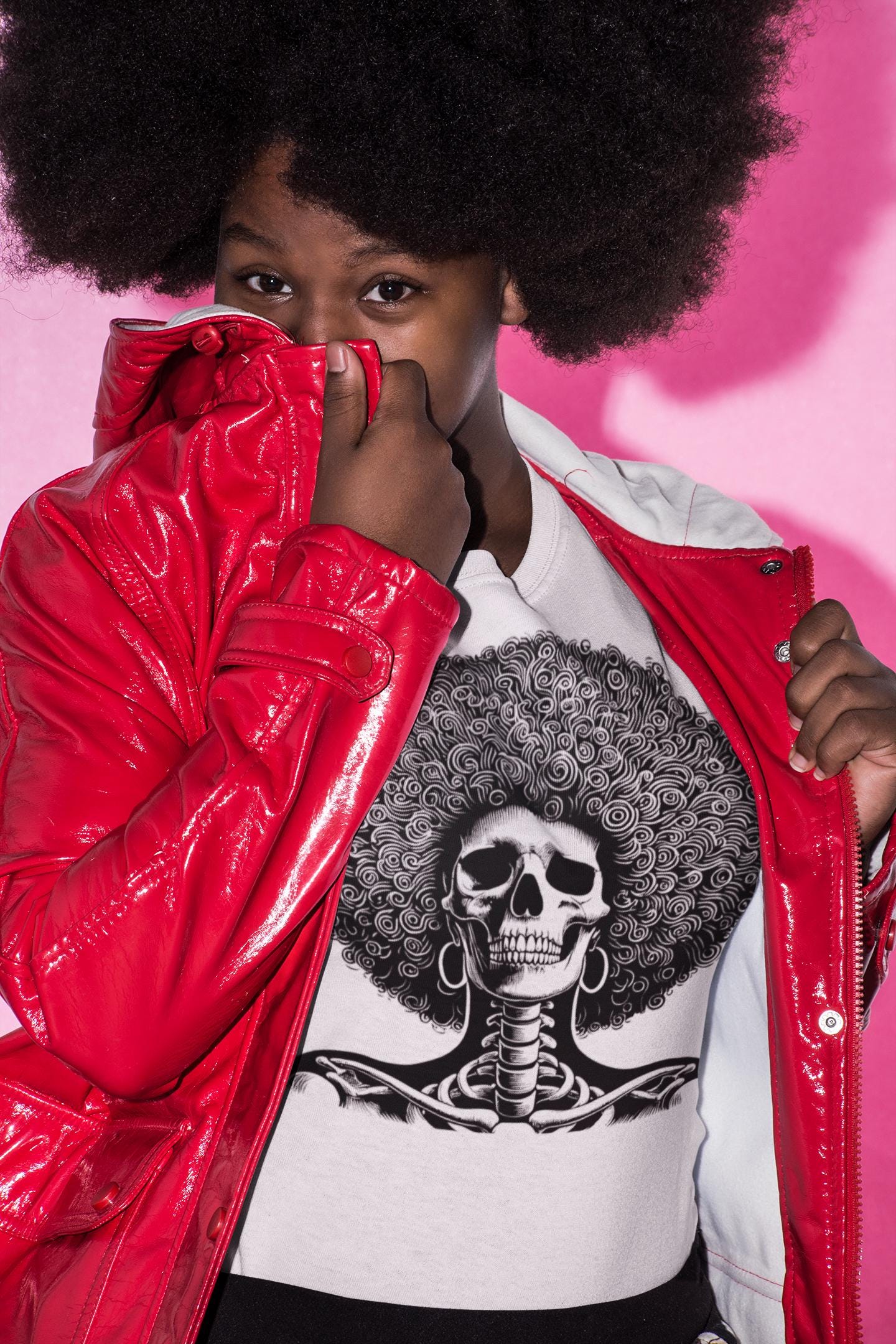 Afro Skeleton SVG PNG: Bold Printable Art (digital Download) - Etsy