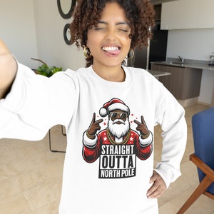 Hip Hop Santa Digital Art – Straight Outta North Pole (svg/png/pdf/eps ...